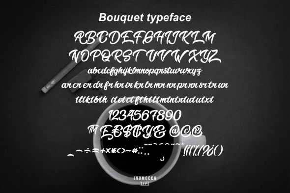 Bouquet Typeface, Fonts | GraphicRiver